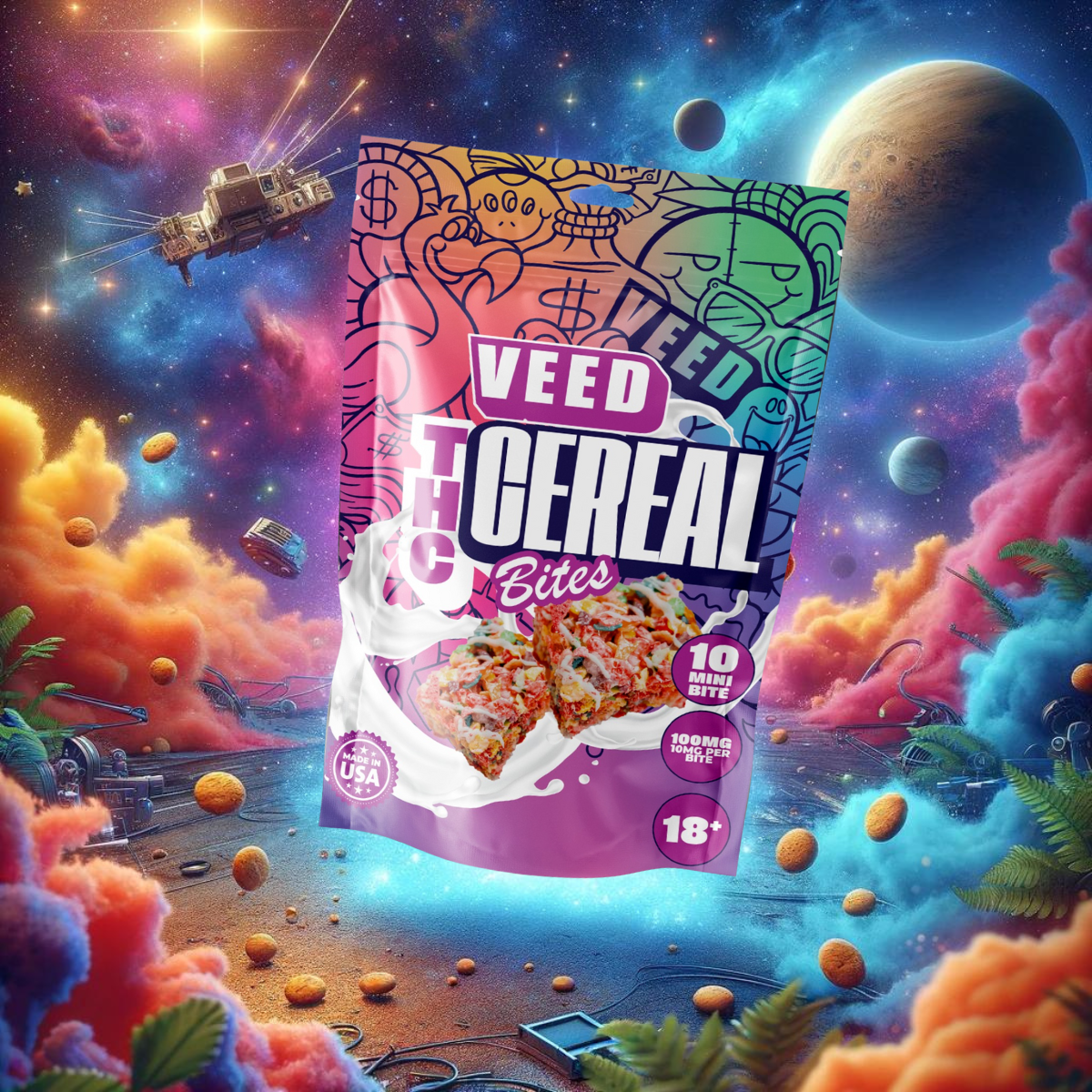 Cereal Bars kaufen THC 100mg | VEED Labs
